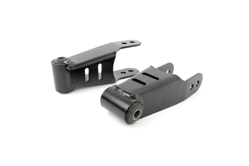 2 Inch Drop Shackles Rough Country 1-1.5" Rear Lowering Shackles For 19 ...