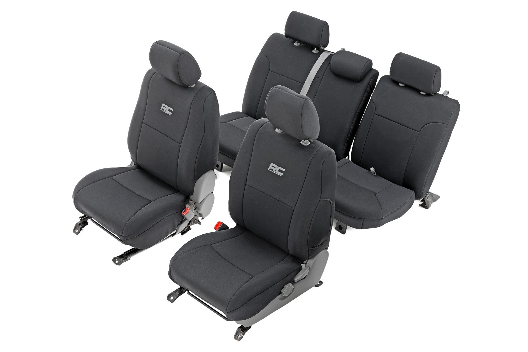Seat covers | FR & RR | Crew Cab | Toyota Tacoma 2WD/4WD (2005-2015 ...