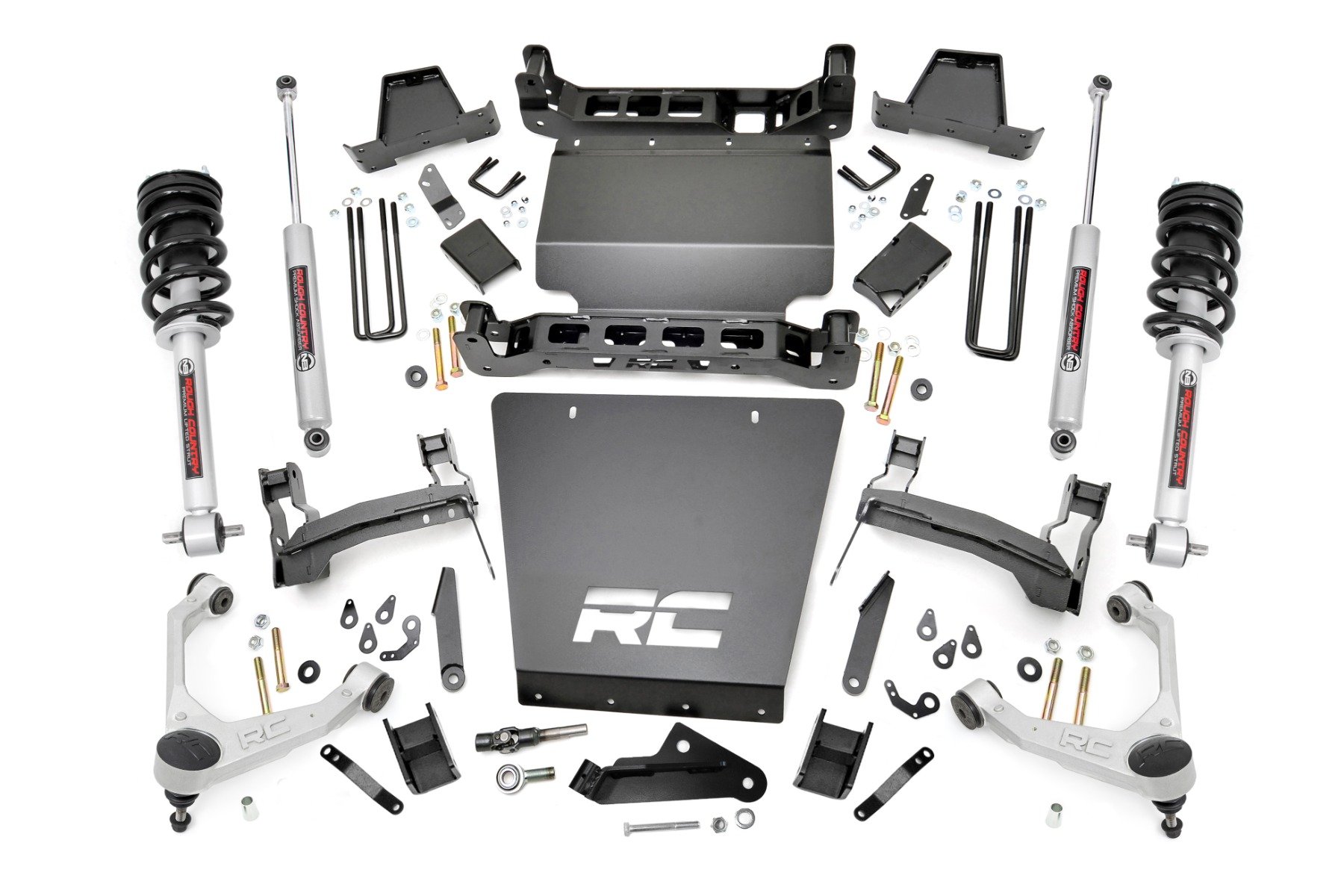 7 Inch Stamped Steel LCA Lift Kit | Forged UCA | Bracket | Chevy/GMC ...