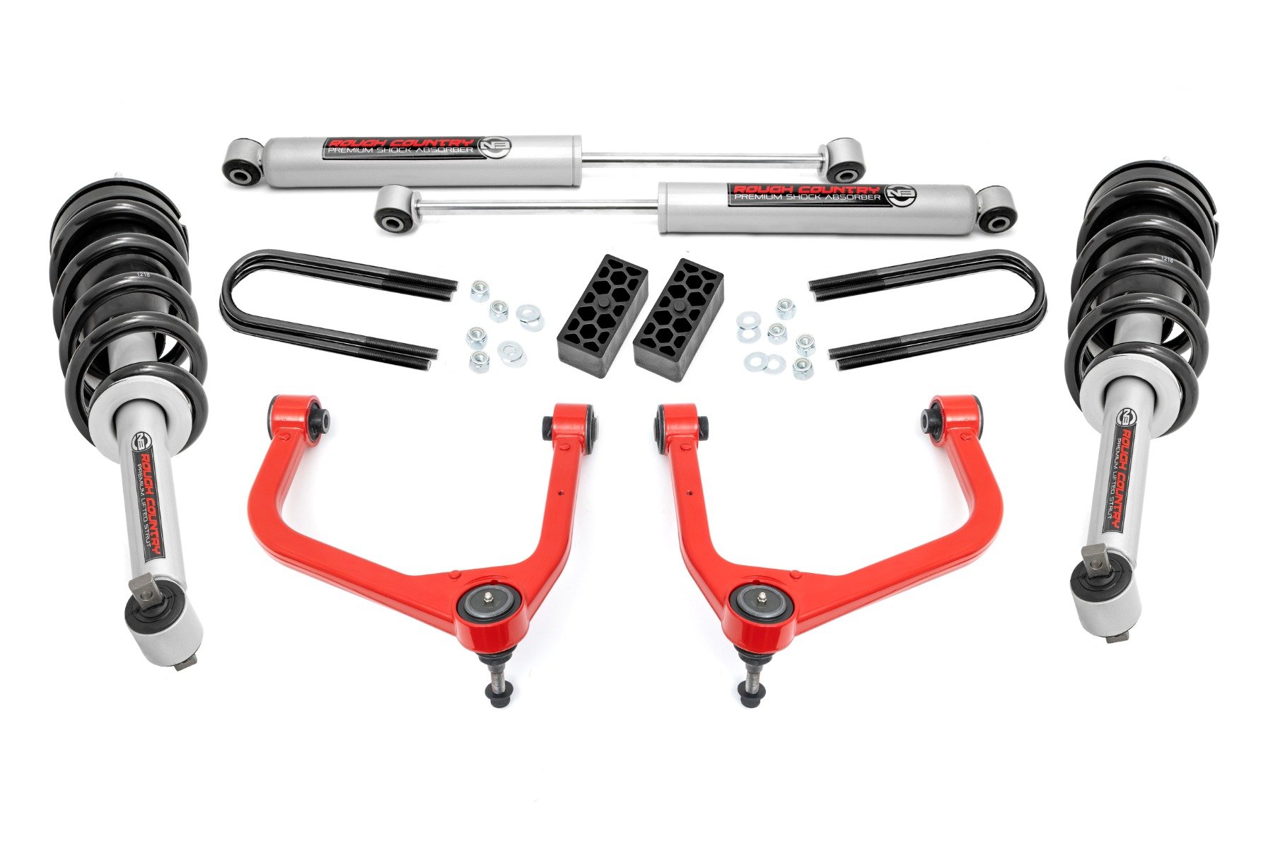3.5 Inch Lift Kit | Chevy Silverado 1500 2WD/4WD (2025-2026) | Rough ...