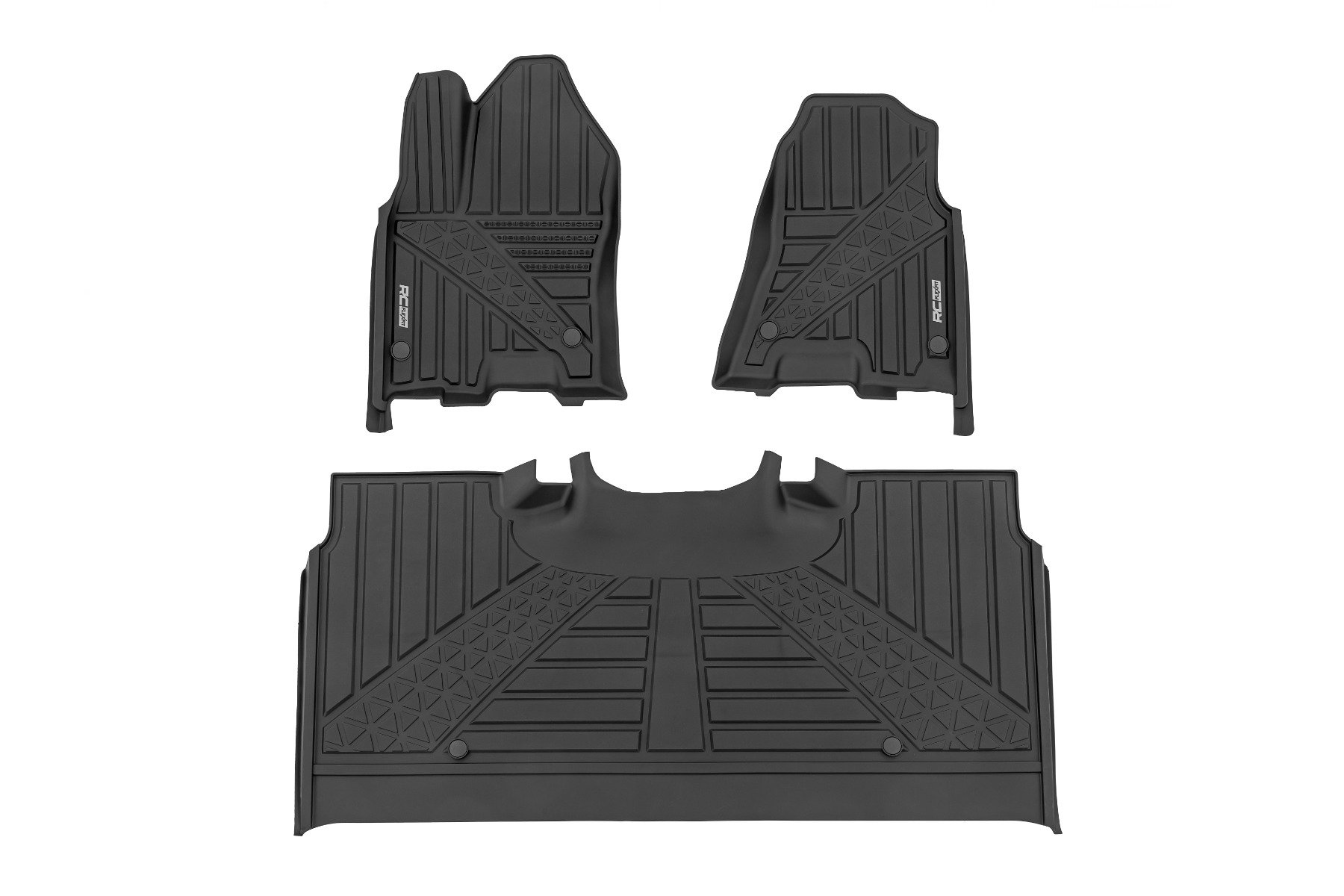 Flex-Fit Floor Mats | Ram 1500 2WD/4WD (2025-2026) | Rough Country