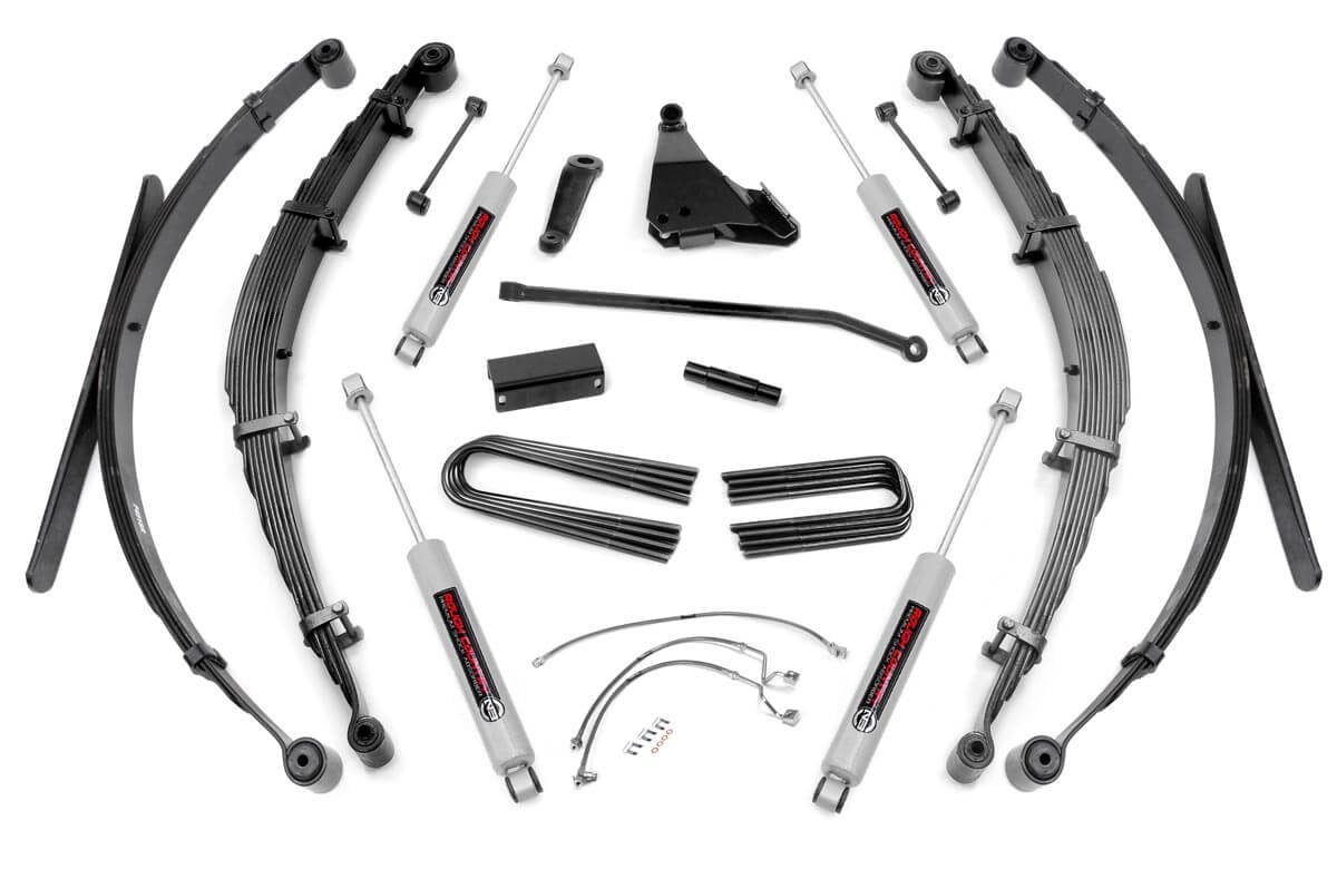 8 Inch Lift Kit | Ford F-250/F-350 Super Duty 4WD (1999-2004) | Rough ...
