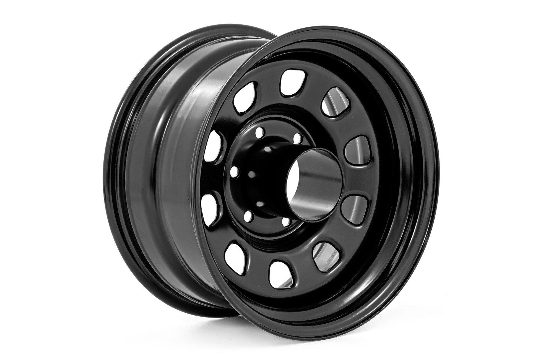 Steel Wheel | Black | 16x8 | 8x6.5 l -6 | Rough Country