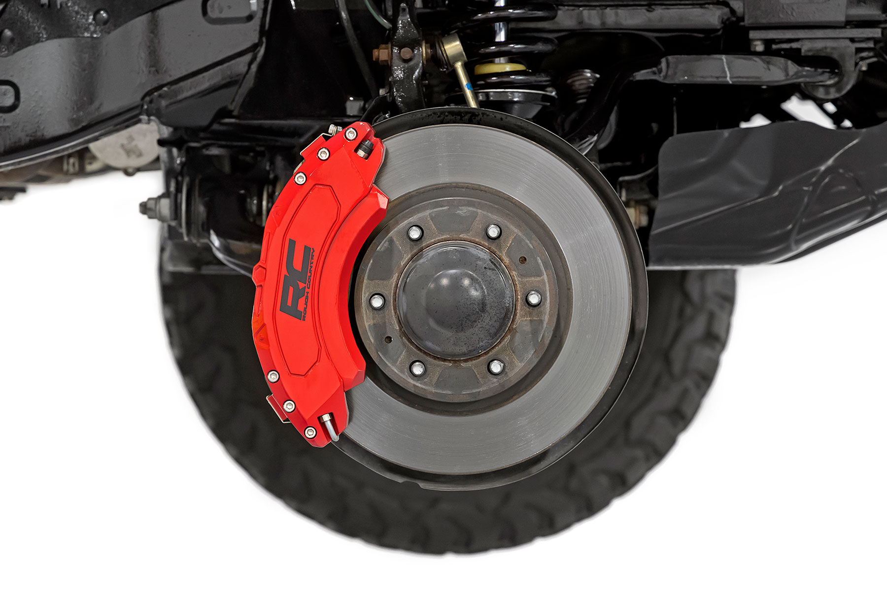 Caliper Covers | Front and Rear | Red | Chevy/GMC 2500HD/3500HD (11-19 ...