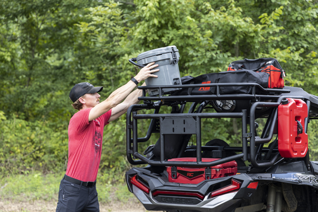 Polaris RZR Tubular Rear Cargo Rack
