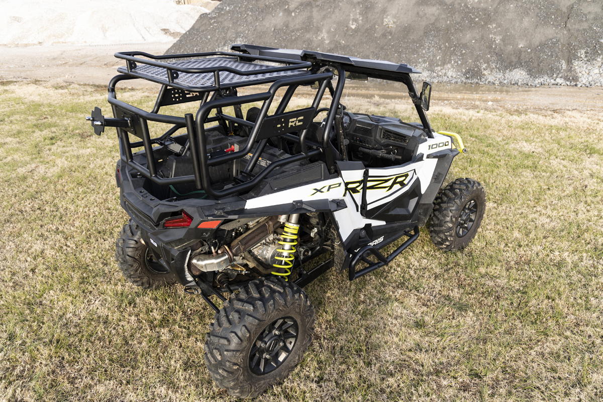 Polaris RZR Tubular Rear Cargo Rack